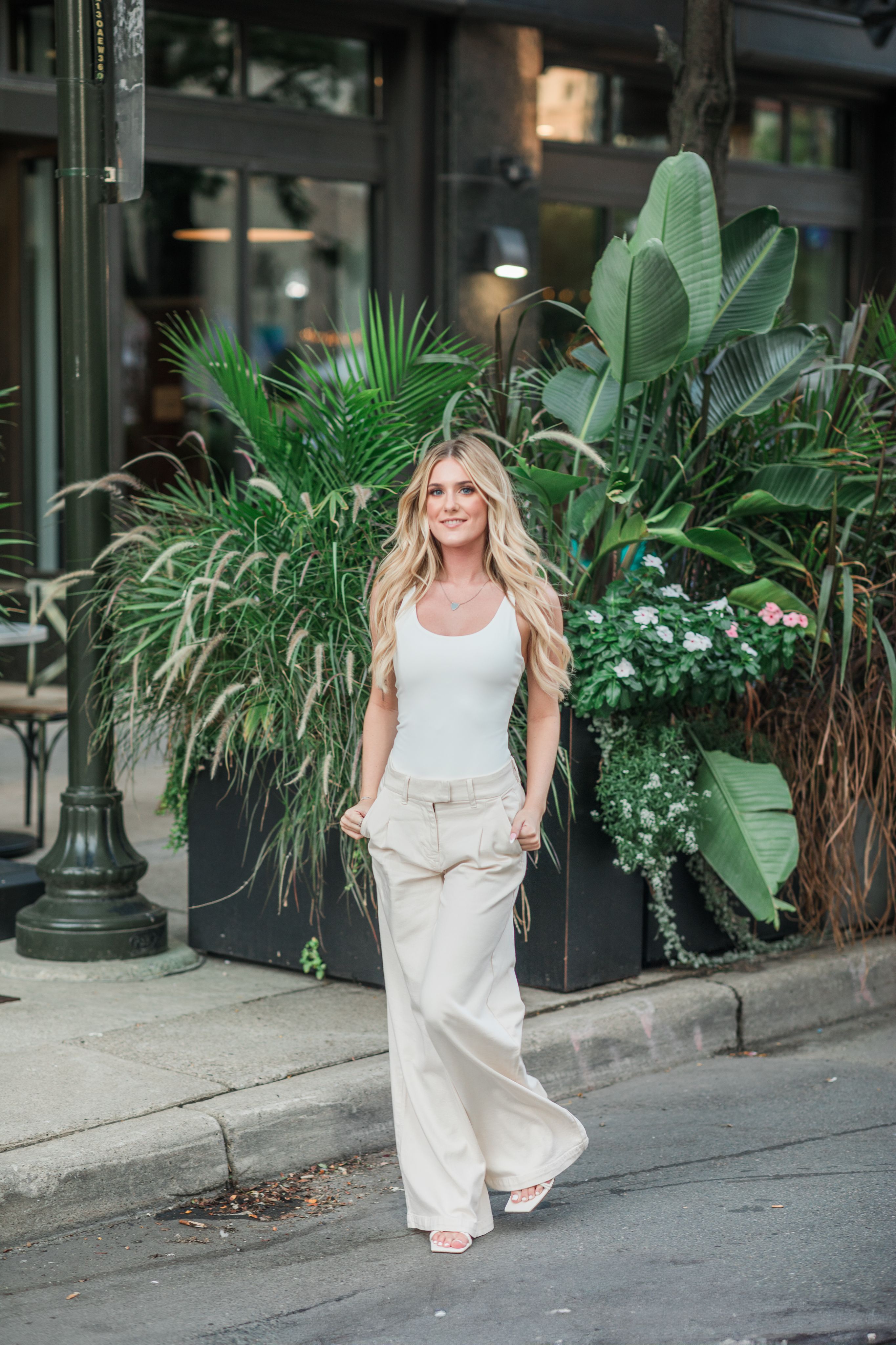 Lila's Downtown Detroit Senior Session | Michigan Senior Portrait ...